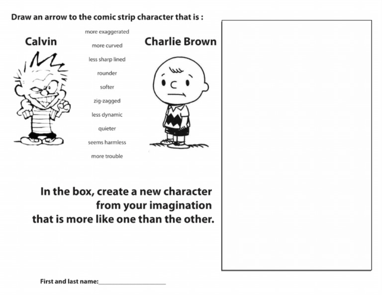 Line Worksheet 2 - Sharp vs. Soft | PDF