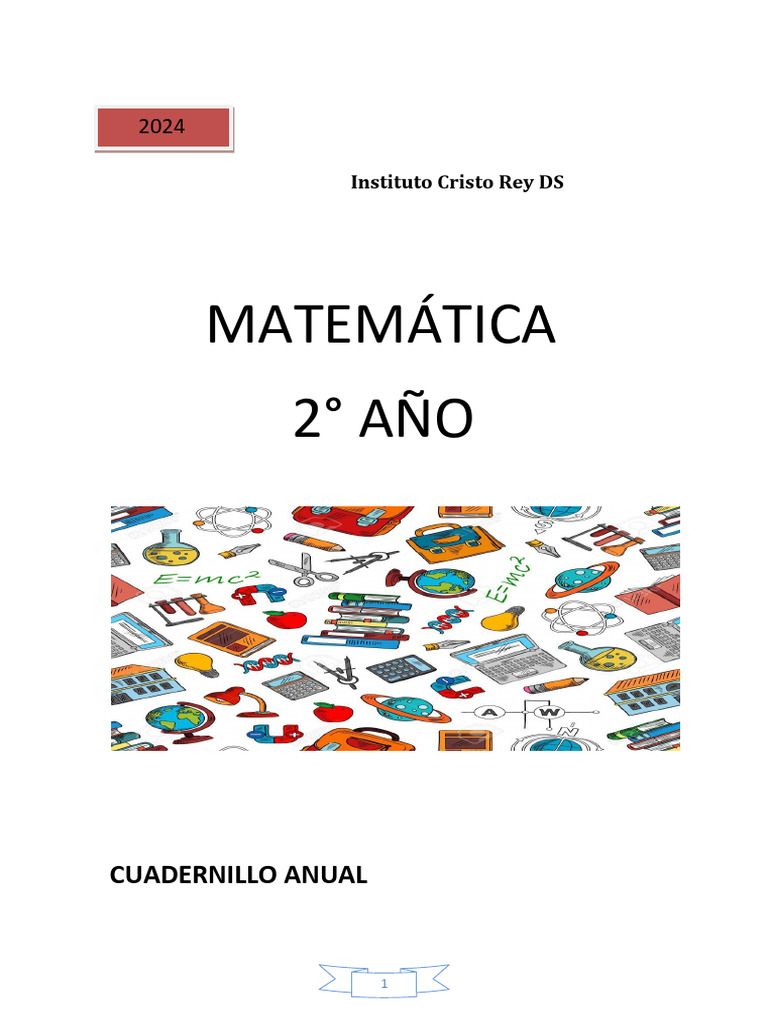 Cuadernillo 2do B 2024 | PDF | Entero | Triángulo