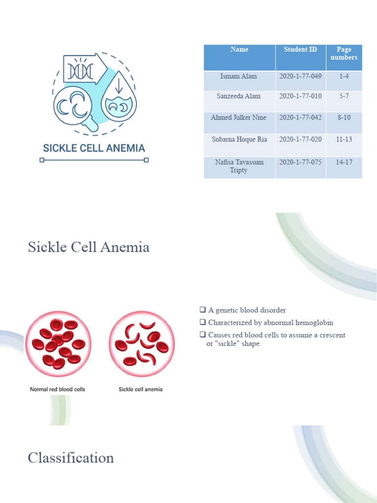 Sickle Cell Anemia Overview and Insights | PDF | Anemia | Point Mutation