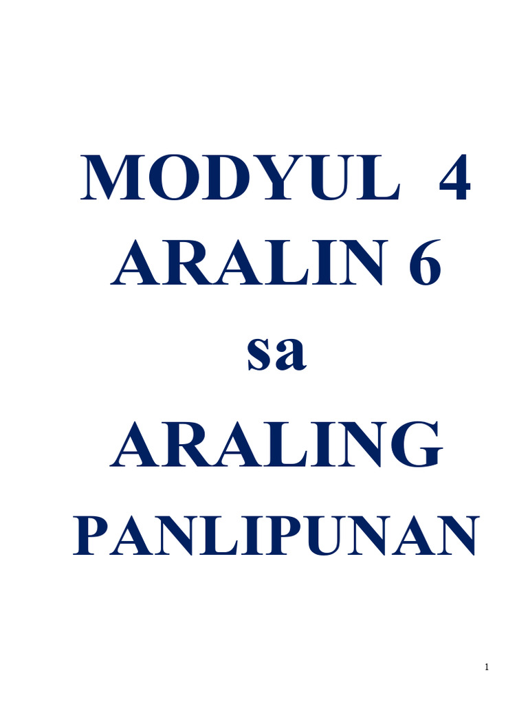 Arpan Modyul 4 Ar.6 | PDF