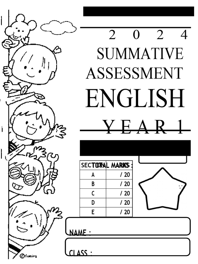 Year 1 English Assessment Guide | PDF