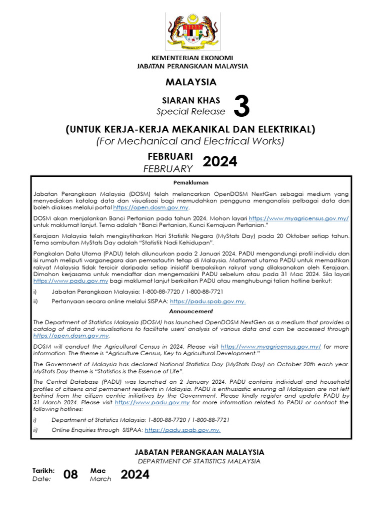 Siaran Khas 3 (SM) Feb 2024 (M&E) | PDF