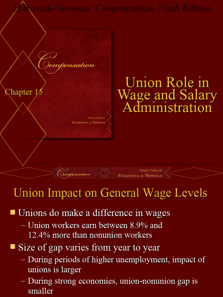 Chapter 15 Unions | PDF | Cost Of Living | Employment