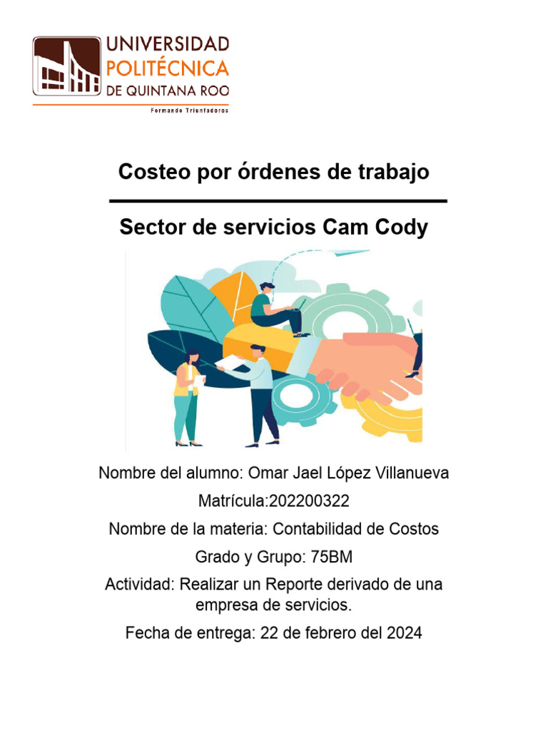 Costos Por Ordenes de Trabajo | PDF | Business | Software