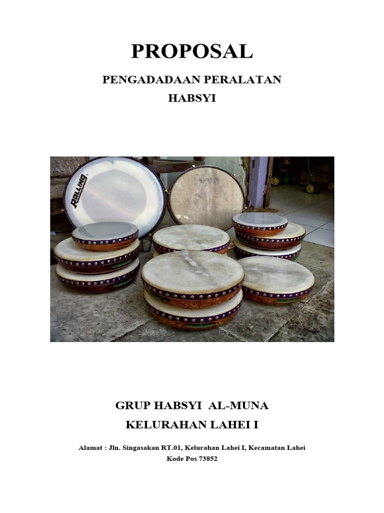 Pengadaan Peralatan Grup Habsyi | PDF