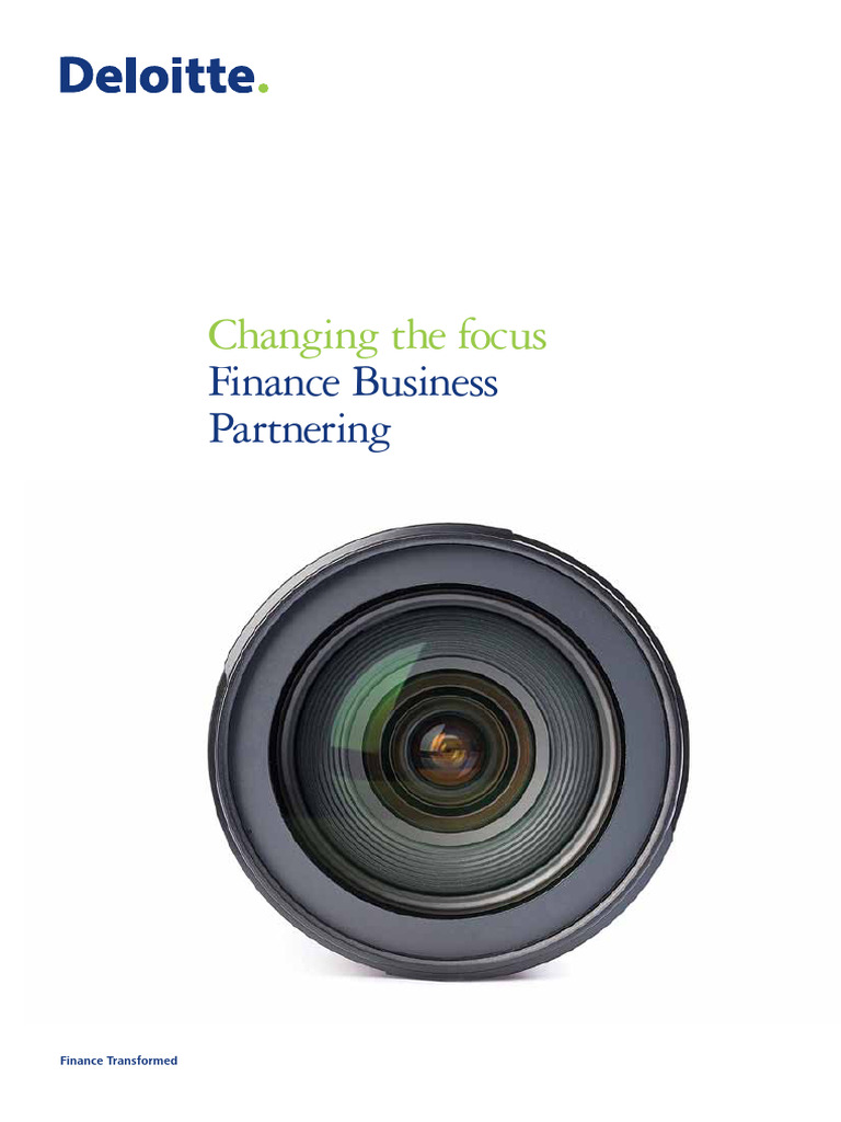 Enhancing Finance Business Partnering | PDF | Business | Governance