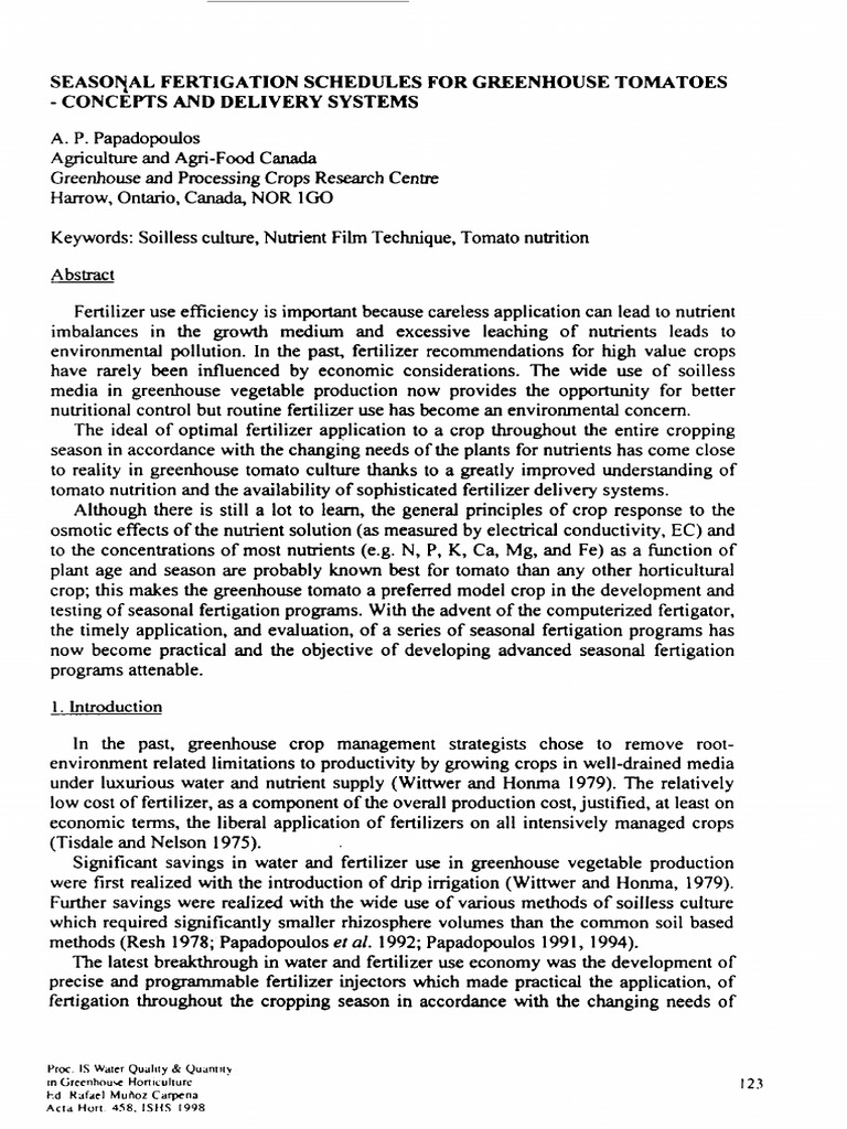 Papadopoulos 1998 | PDF