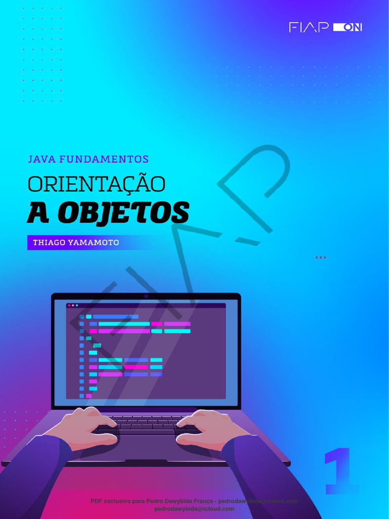 Java Fundamentos - Cap 01 - OO - DP - RevFinal - 20200608 - 1256 | PDF ...