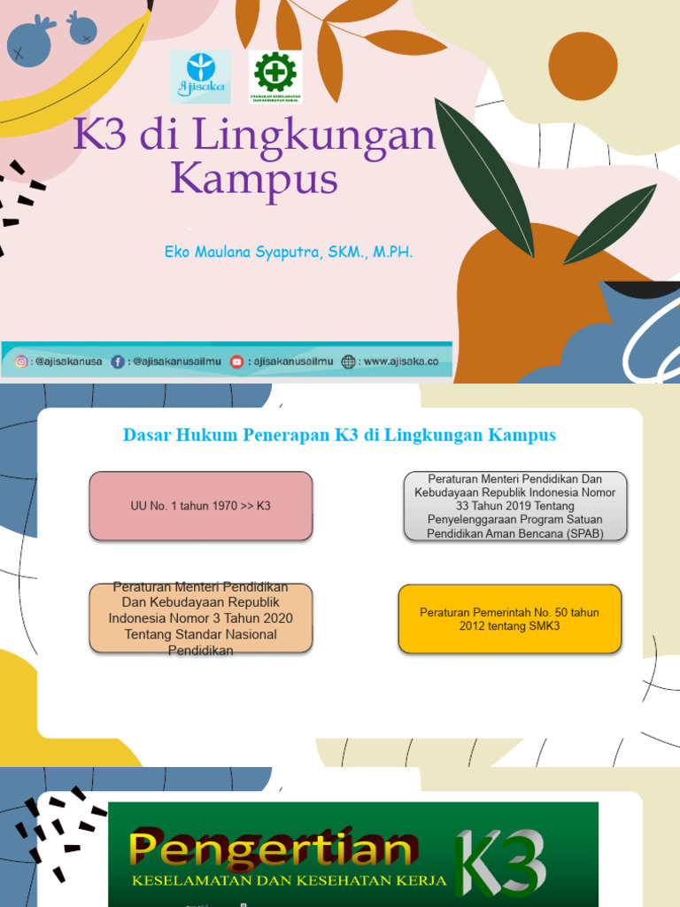 K3 Lingkungan Kampus | PDF