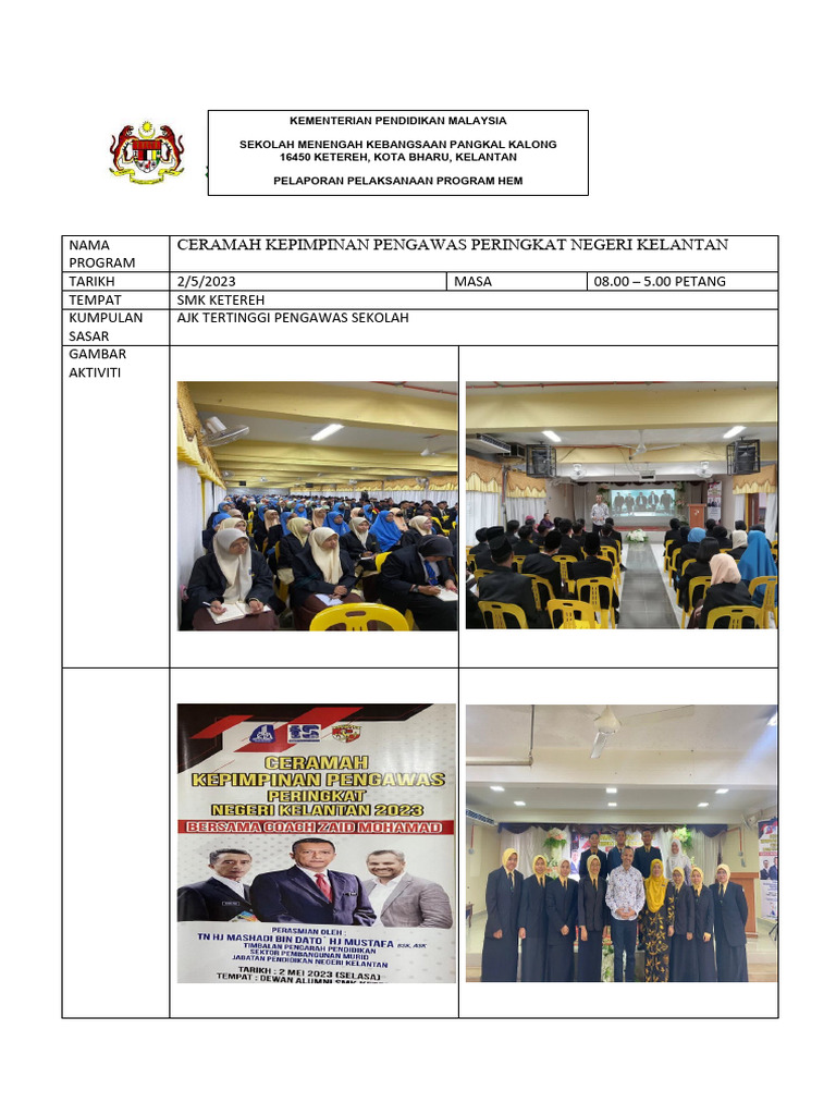 Laporan Hem 2023 1 | PDF