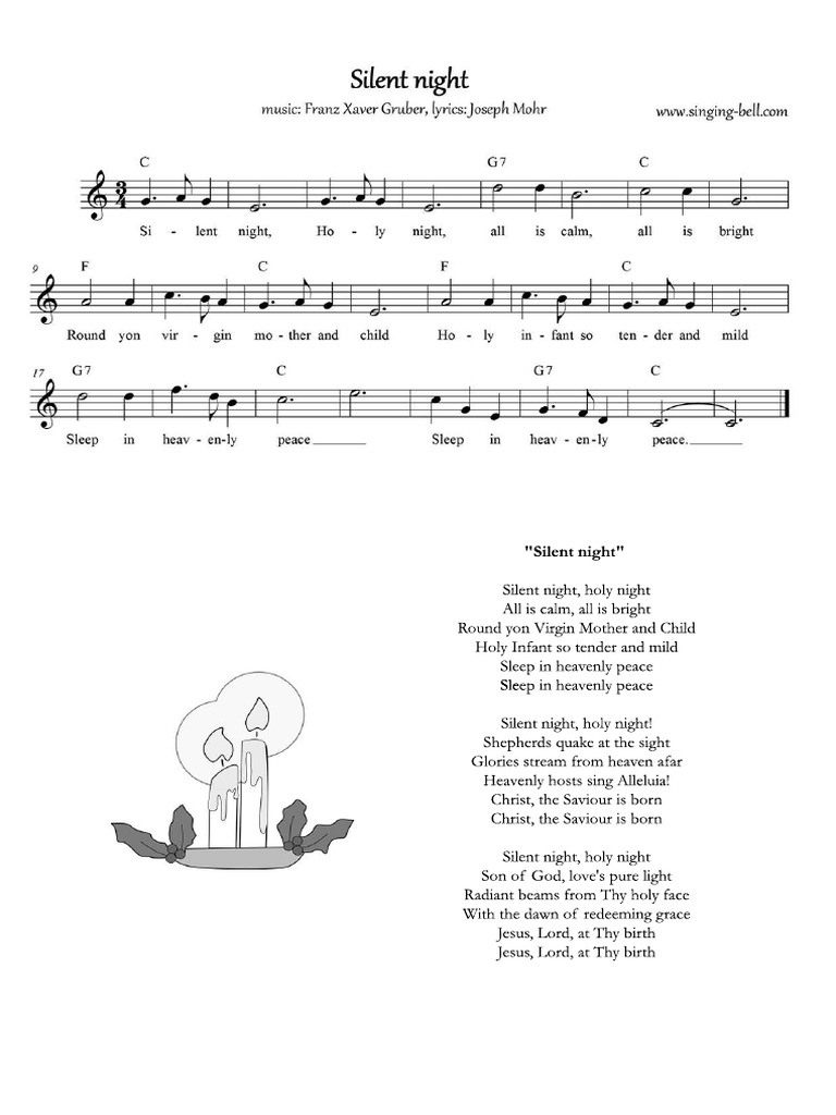 "Silent Night Lyrics and Meaning" | PDF