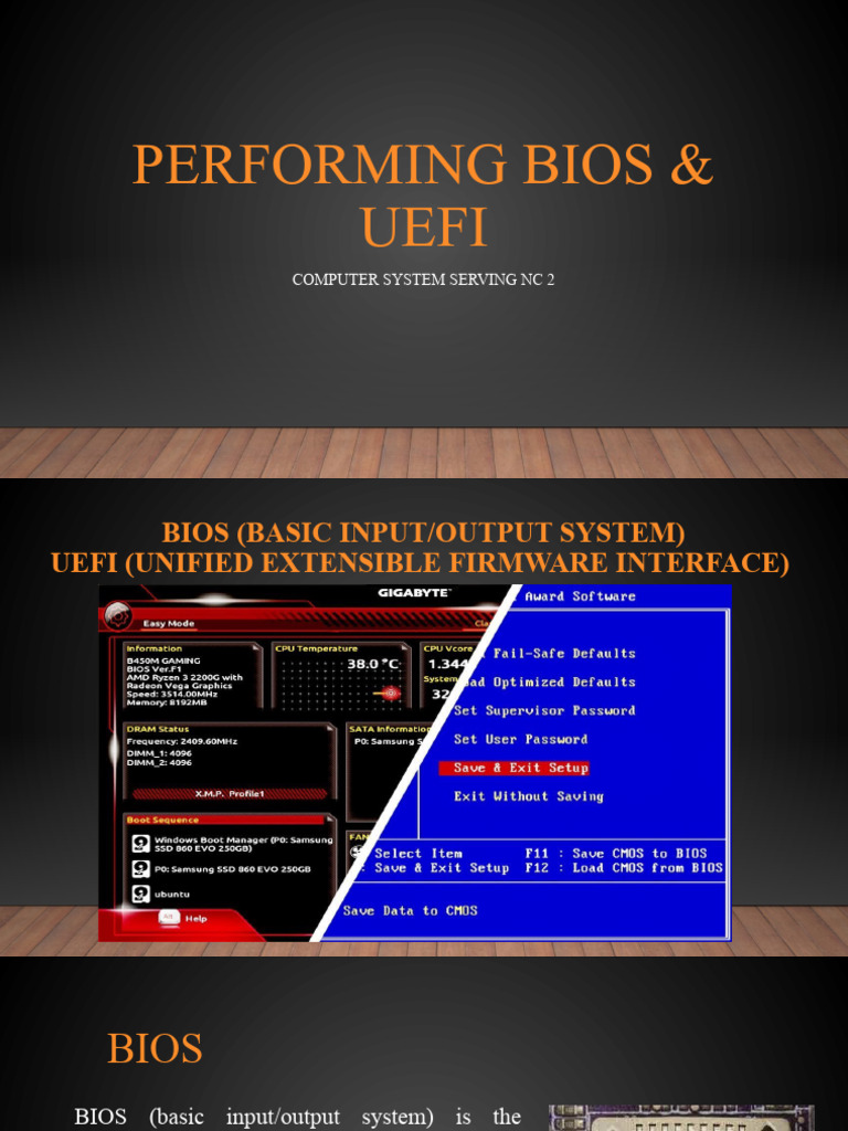 Performing Bios UEFI | PDF | Bios | Booting