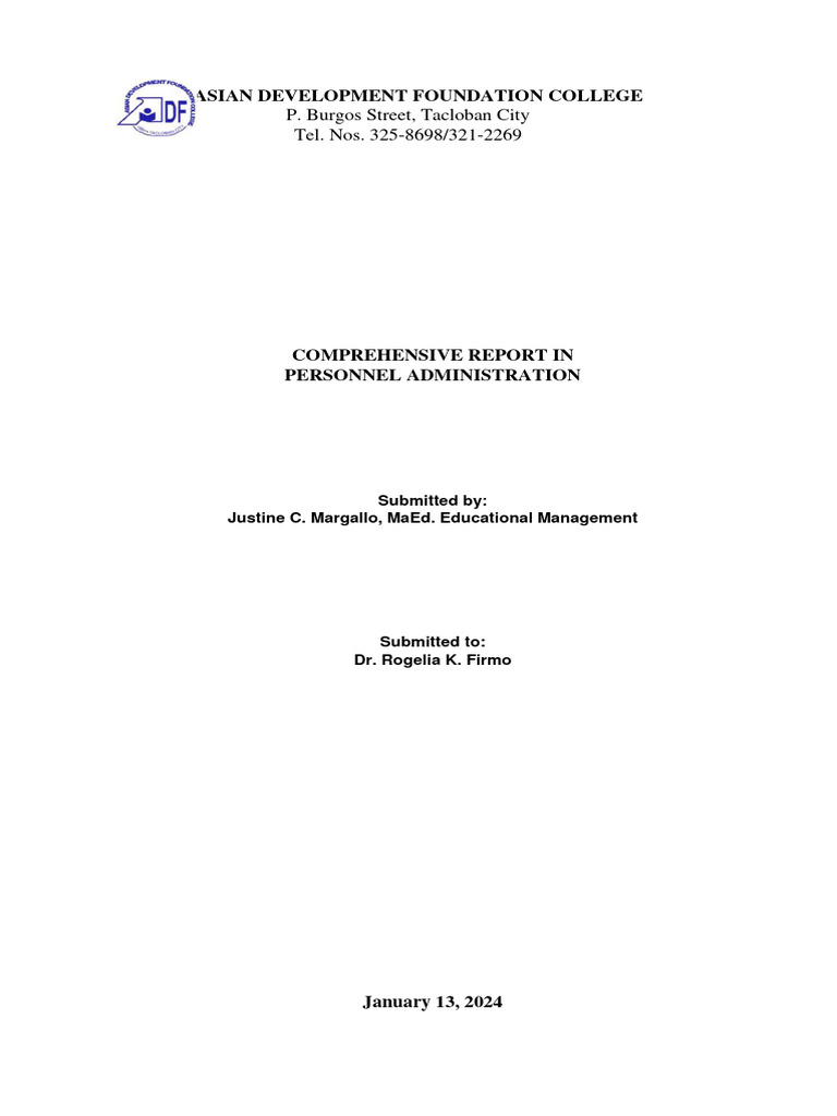 Asian Development Foundation College | PDF