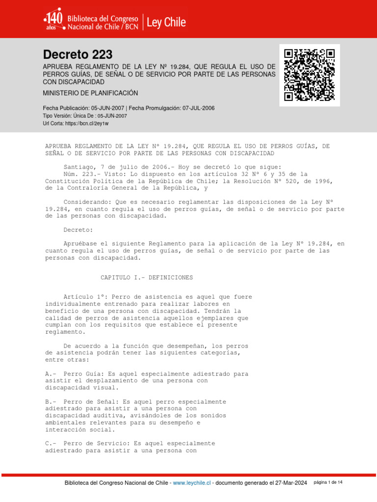 Decreto 223 - 05 JUN 2007 | PDF