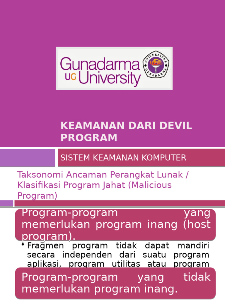 Devil program | PDF