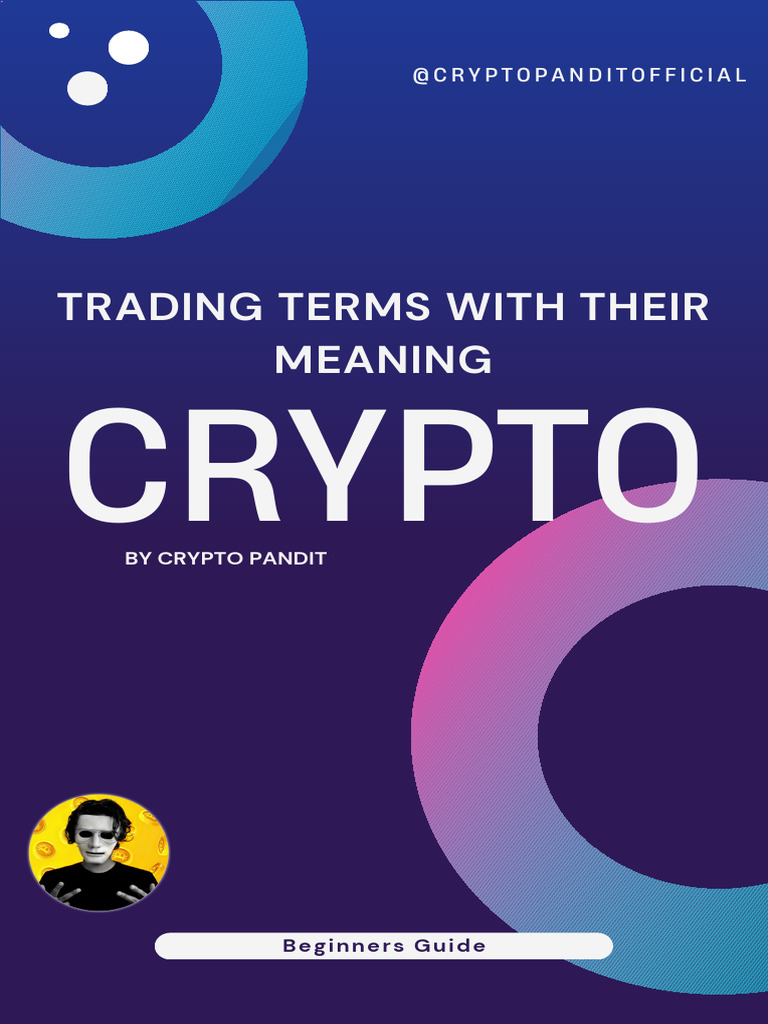 Crypto Trading Terms Guide | PDF | Business