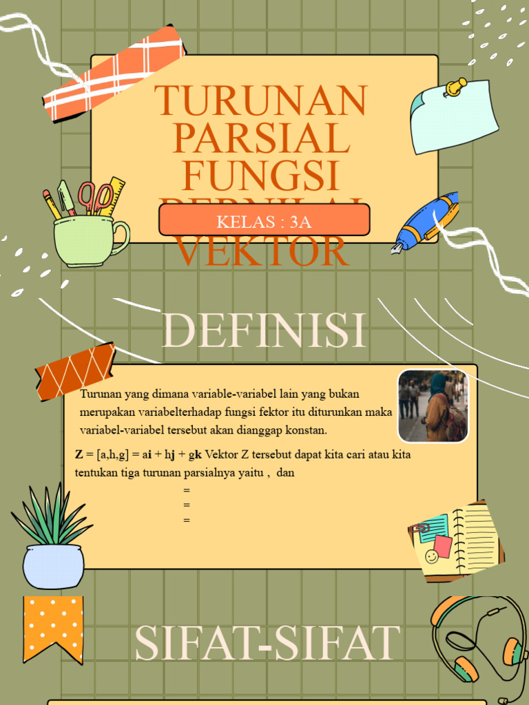 Turunan Parsial Fungsi Bernilai Vektor Dan Aturan Rantai Fungsi ...