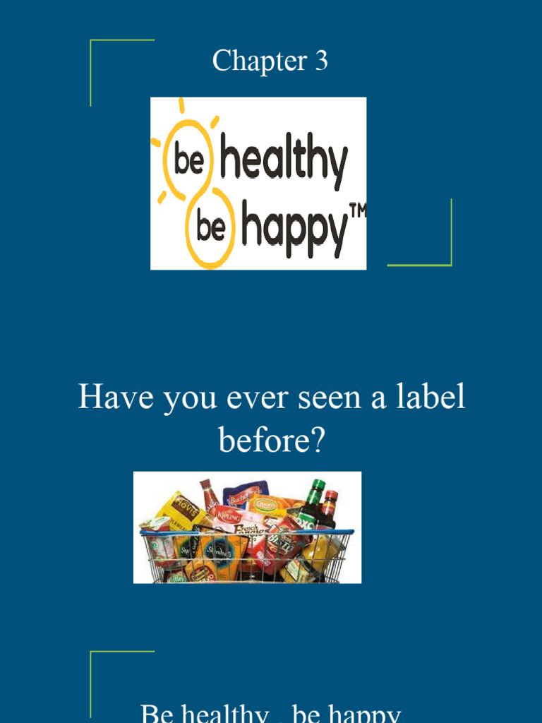 Chapter 3 LABEL | PDF