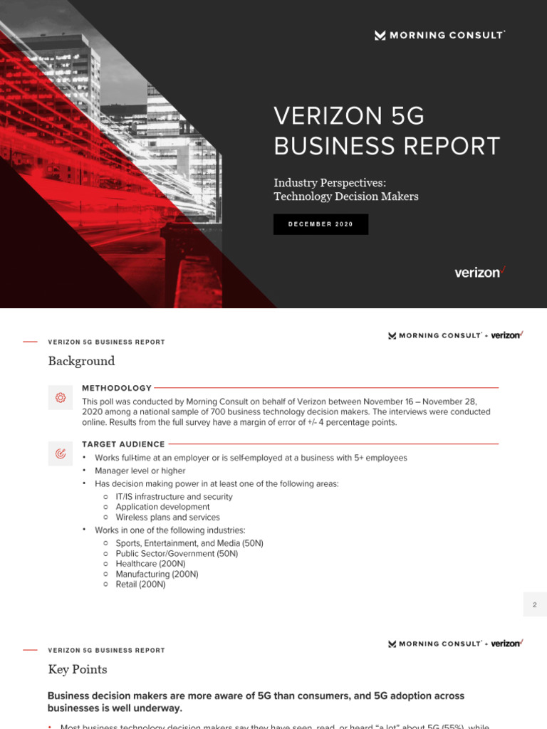 Verizon-5G-business-report-2021 | PDF | Augmented Reality | Virtual Reality