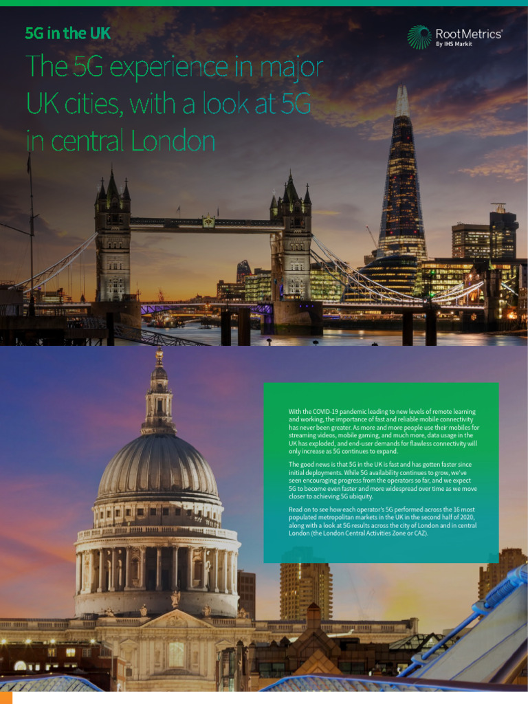 UK 5G Report 2H - 2020 FINAL | PDF | 4 G | Lte (Telecommunication)