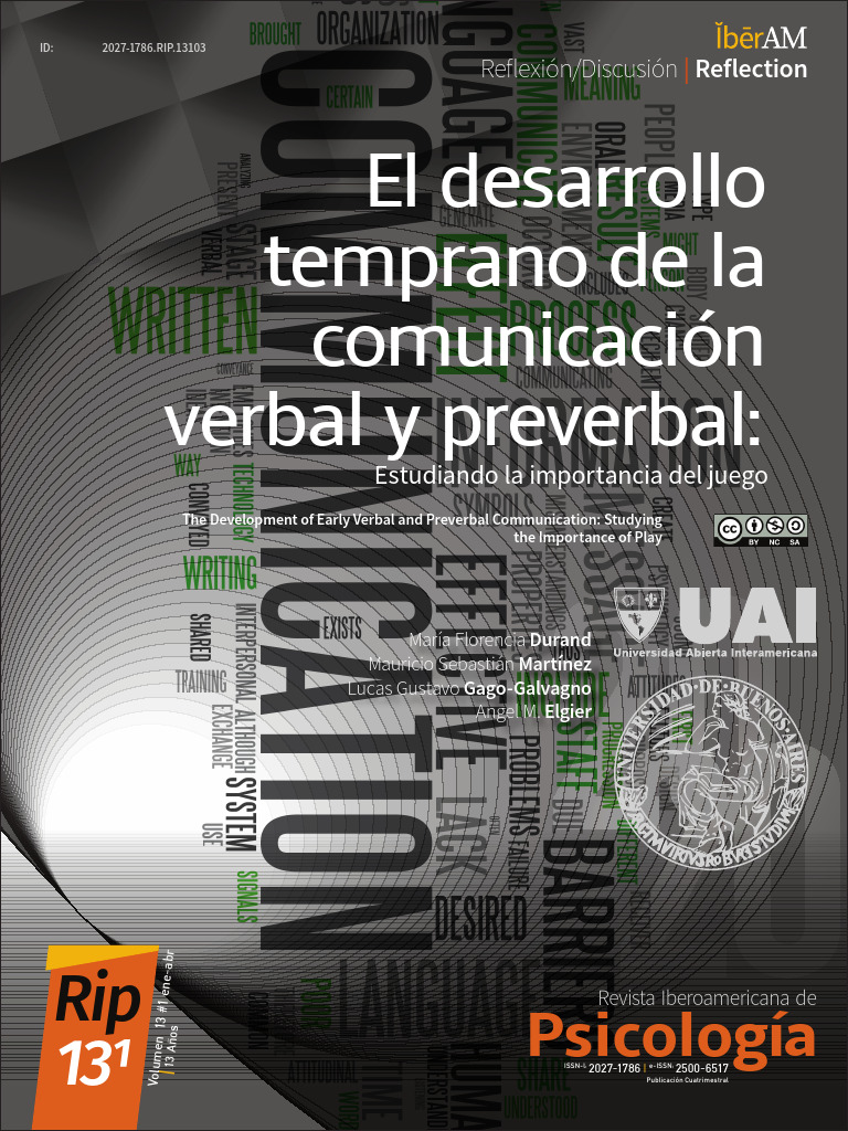 1.el Desarrollo de La Comunicación Preverbal y Verbal | PDF ...