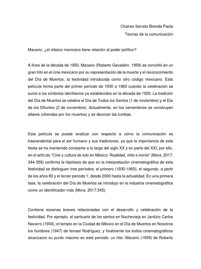 Macario | PDF | México