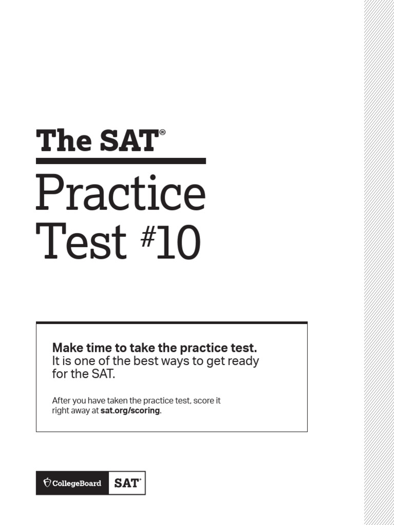 Sat Practice Test#10 | PDF
