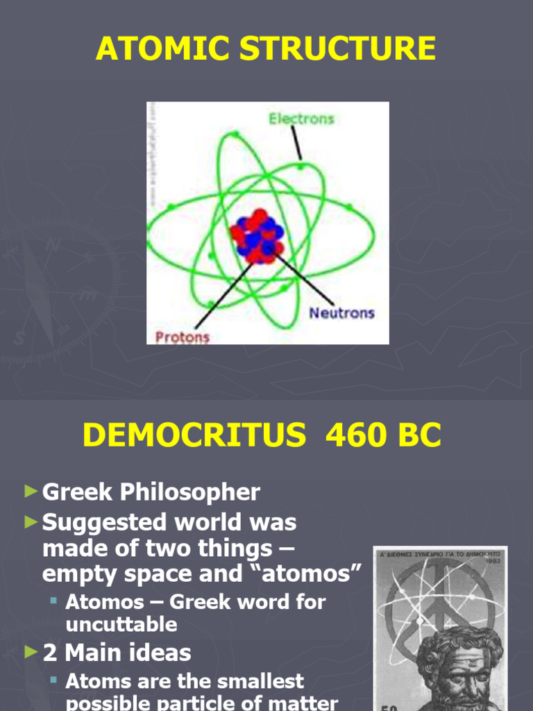 Atomic Theory Timeline Overview | PDF | Ion | Atoms