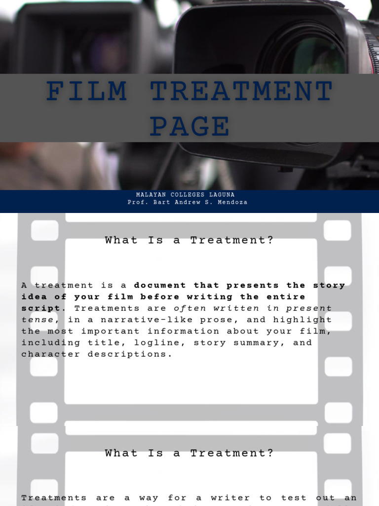 4 Film Treatment PDF | PDF | Screenplay | Screenwriting