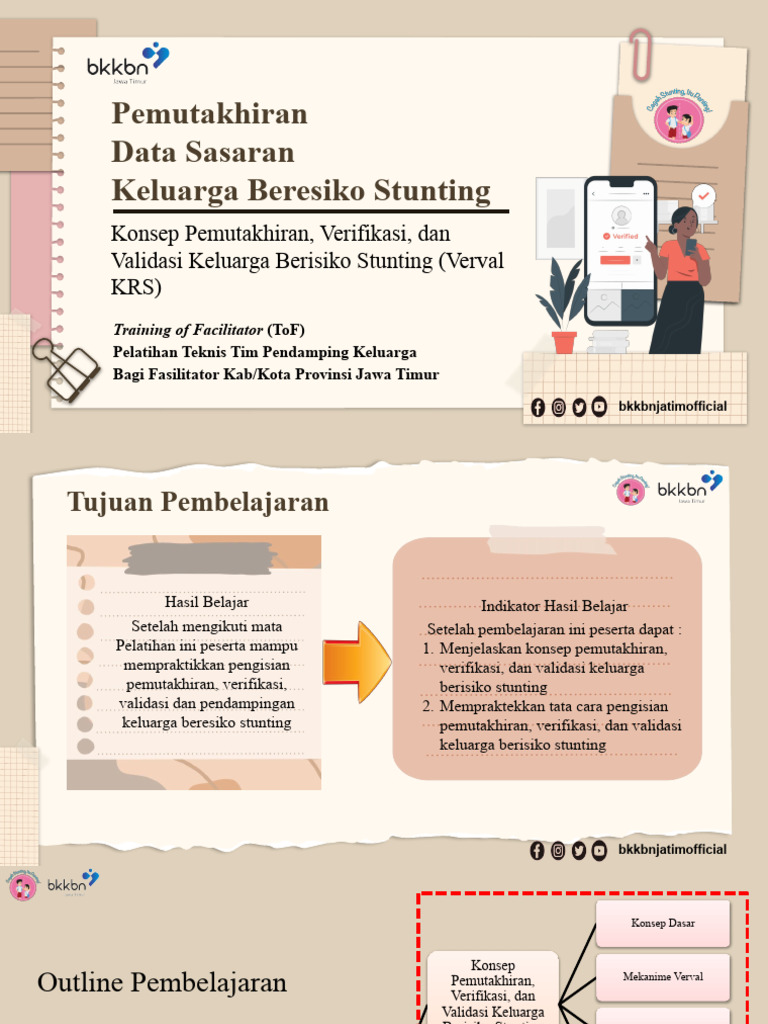 Pelatihan Verval Keluarga Berisiko Stunting | PDF