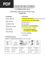 Lý thuyết về Ving - Ved + Bài tập | PDF