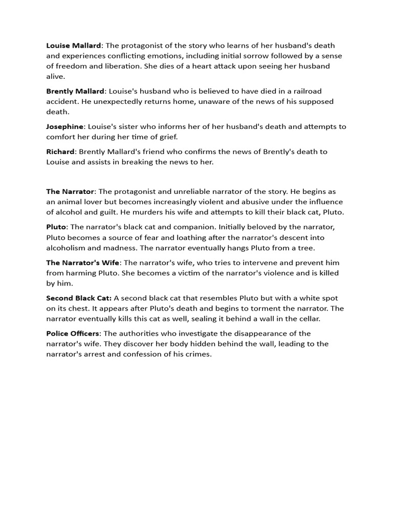 Complex Characters in Tragic Narratives | PDF