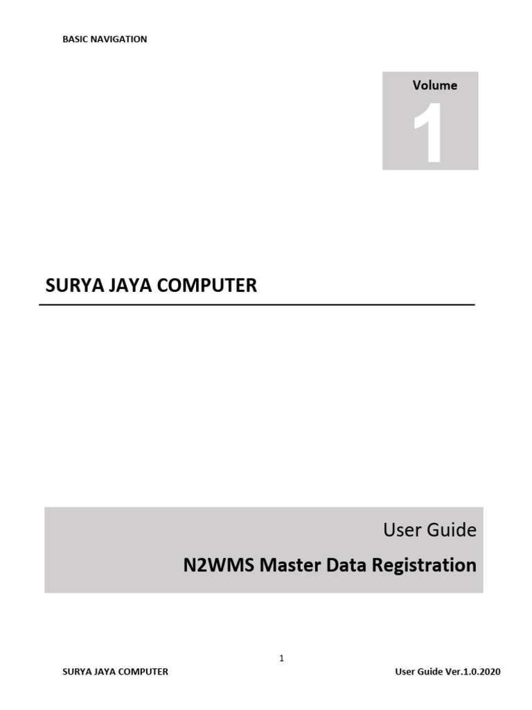 Manual Book-master | PDF