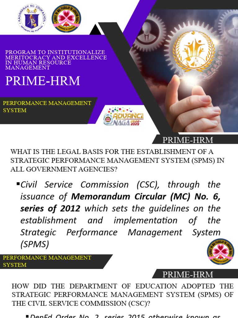 PRIME HRM Presentantion Template Revised | PDF | Performance Appraisal | Business