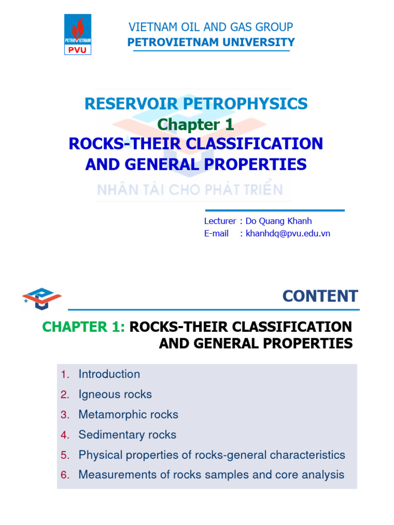 Chapter 1-Rock Classification - M | PDF | Clastic Rock | Sedimentary Rock