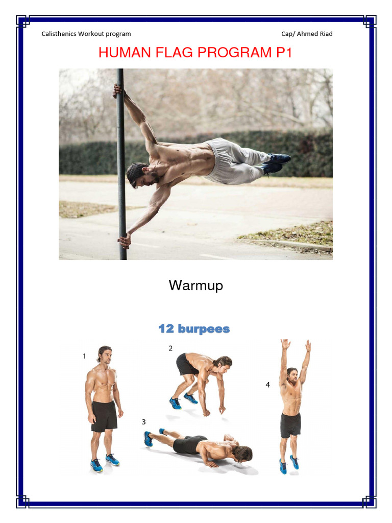 Human Flag Program p1 | PDF