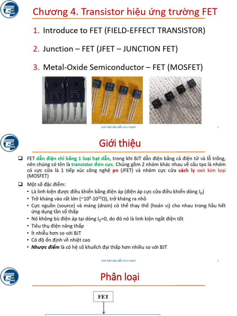Transistor FET | PDF