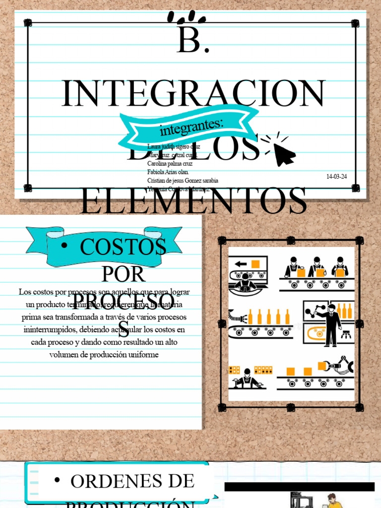 Elementos Del Costo | PDF