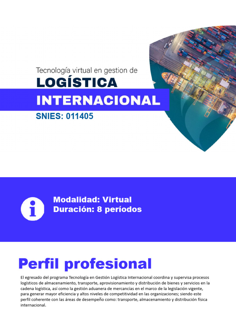 Brochure Virtual Logistica Int | PDF | Logística | Transporte