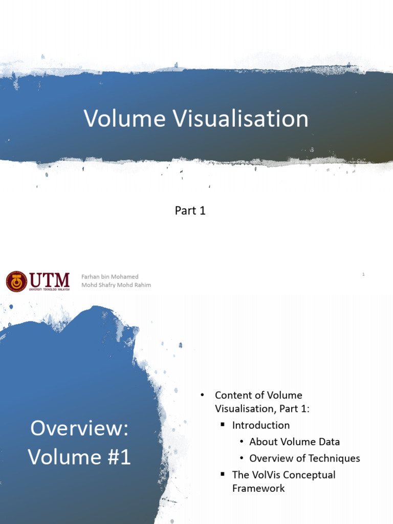 Volume Visualization Techniques | PDF | Voxel | Ct Scan