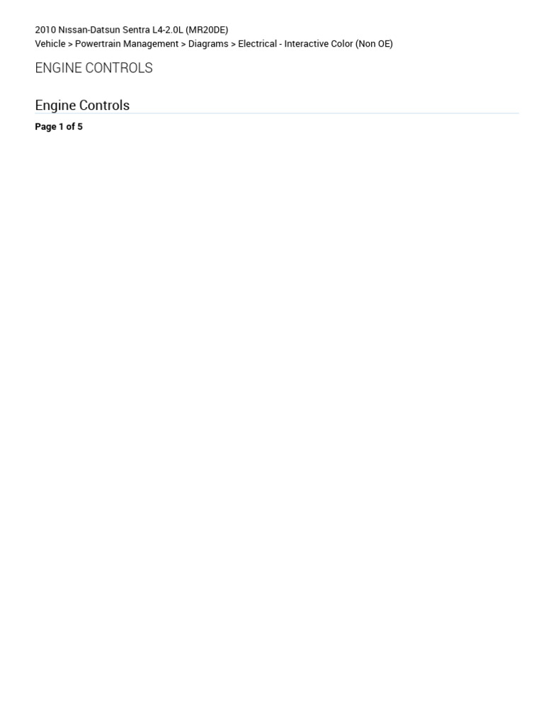 Engine Controls (Powertrain Management) - ALLDATA Repair | PDF | Engines | Throttle