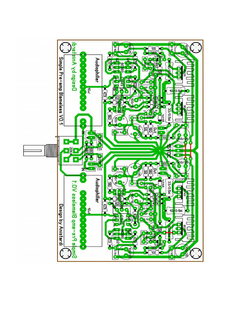 Simple_preamp_blameless_V0.1 | PDF