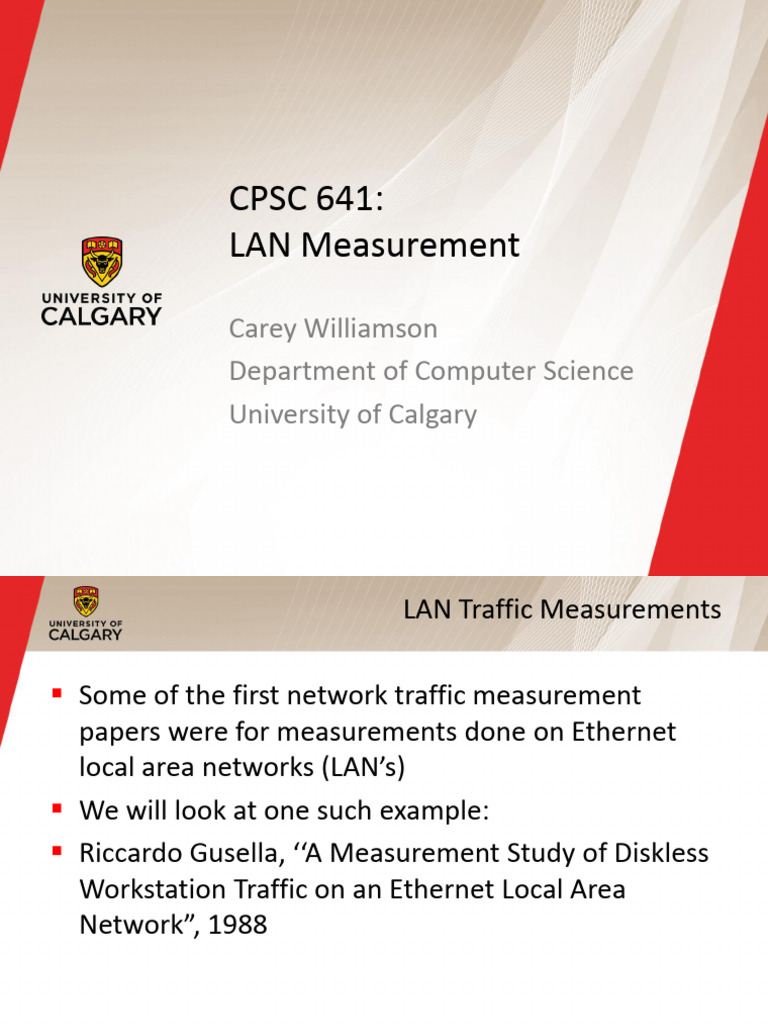 LAN Measurement | PDF | Science & Mathematics | Computers