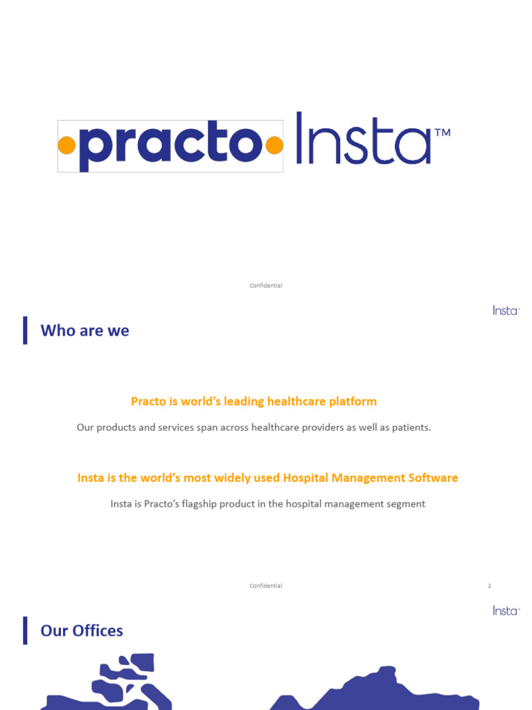 Practo - Insta Corporate Profile | PDF | Electronic Health Record | Patient