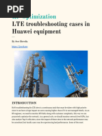 LTE KPIS Cheat Sheet | PDF | Performance Indicator | Computer Engineering
