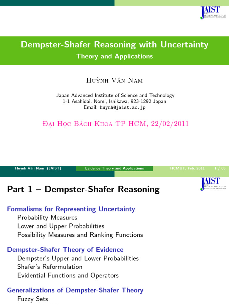 Tutorial Part1 | PDF | Fuzzy Logic | Mathematics
