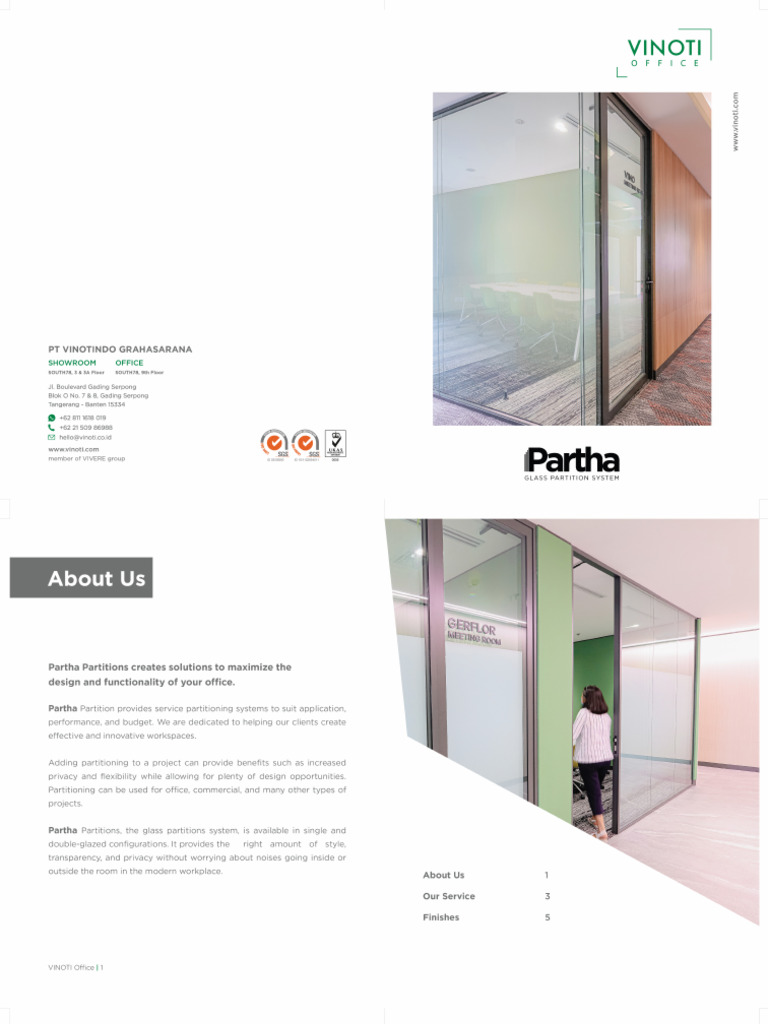 VINOTI Office - Partha Catalog | PDF