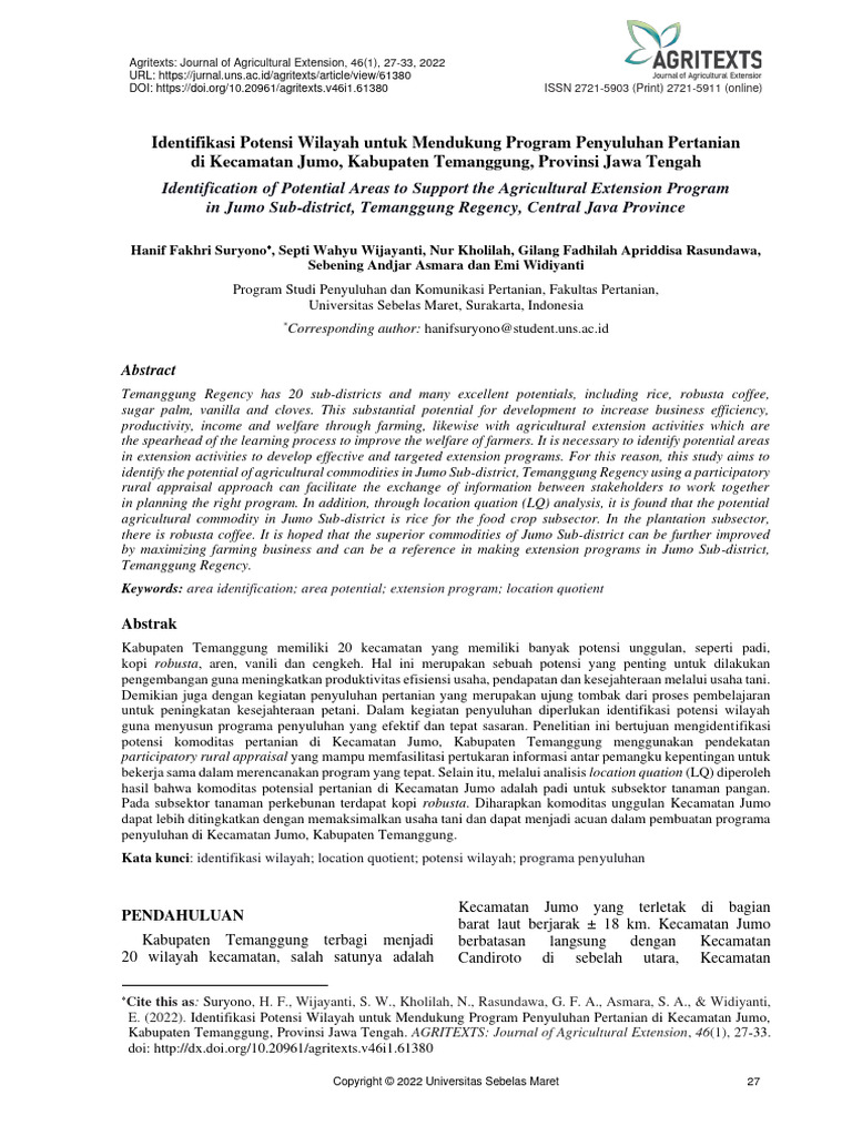 3 PB | PDF | Agriculture | Indonesia