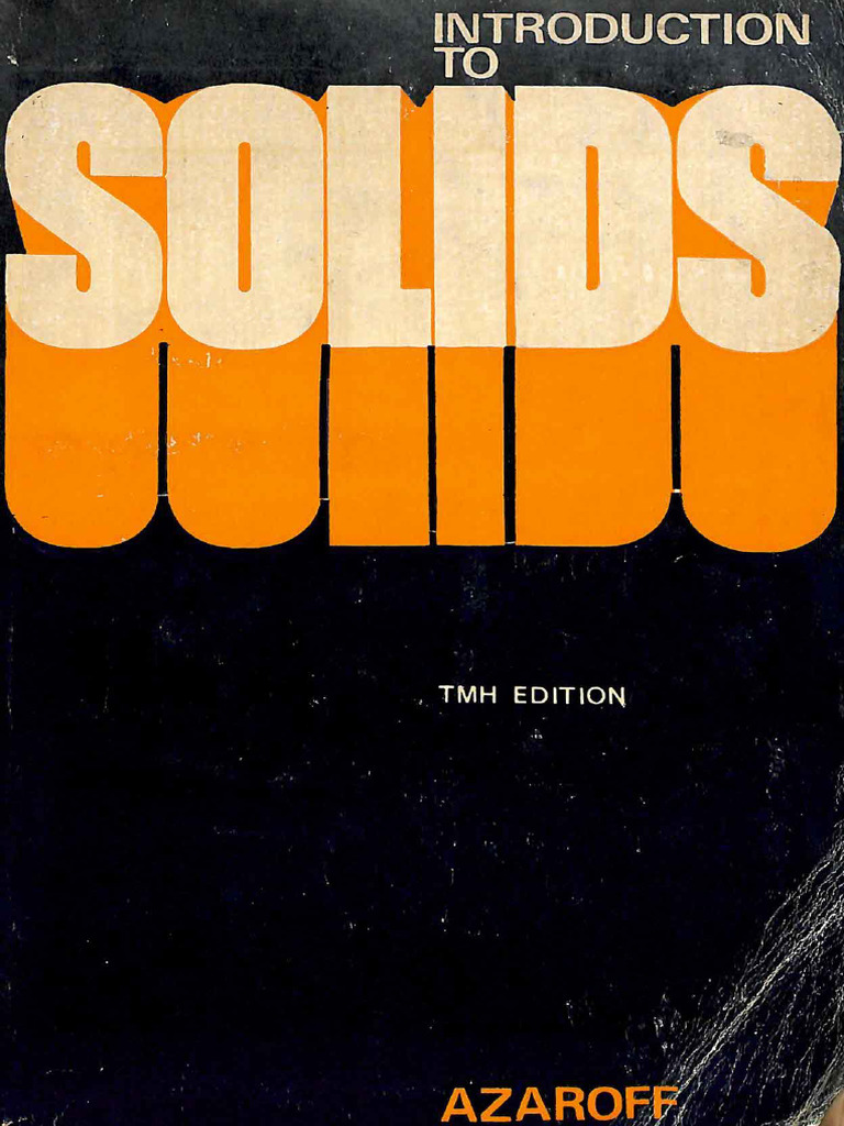 Introduction to Solids | PDF
