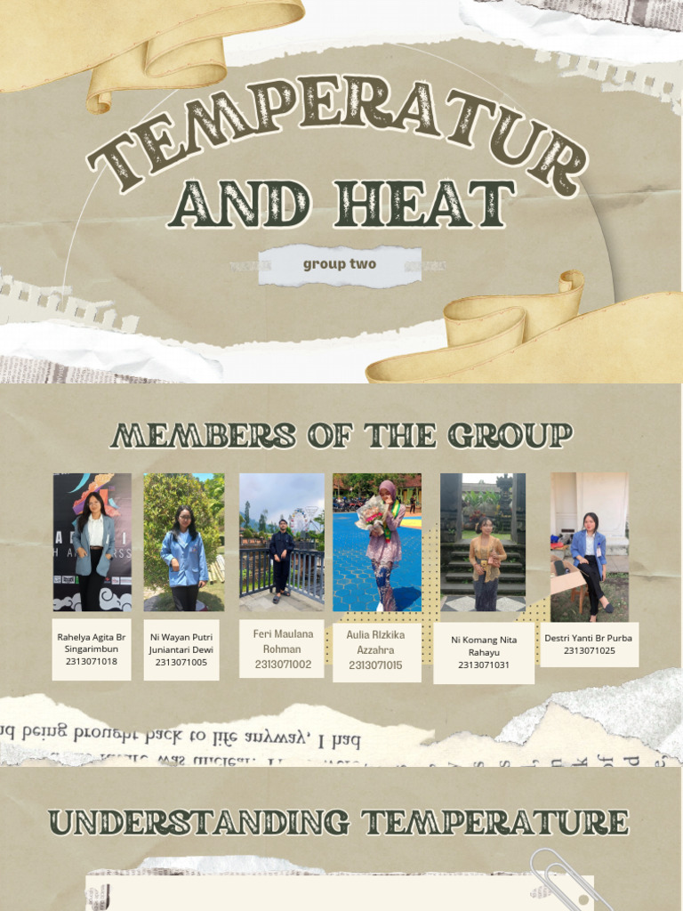Ipa Dasar Kelompok 2 - Suhu Dan Kalor - 20231109 - 154225 - 0000 | PDF ...